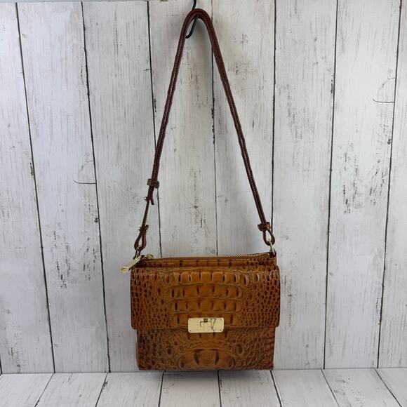 Brahmin | Bags | Brahmin Toasted Almond Brown Manhattan Melbourne ...